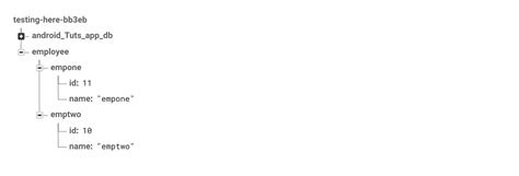 android json format for user data using firebase stack overflow