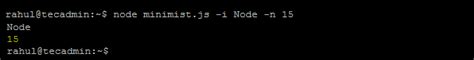How To Parse Command Line Arguments In Node Js TecAdmin