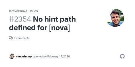 No Hint Path Defined For Nova · Issue 2354 · Laravelnova Issues