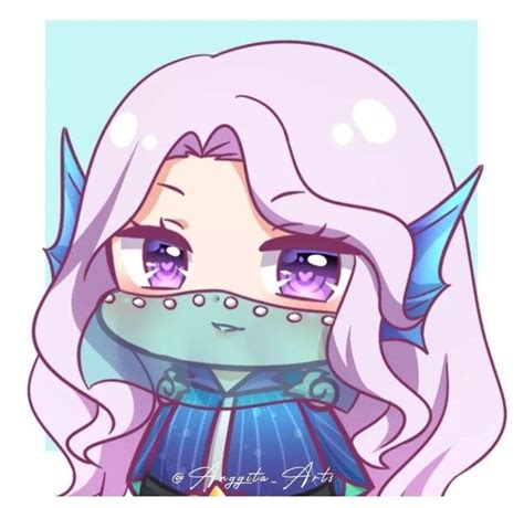 Luo Yi Chibi Fanart┊cr Anggita Arts On Ig ꒱ Animasi Gambar Gelap Humor Lucu