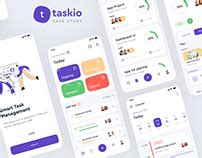 Taskio Project Management App Ui Ux Design Images Behance
