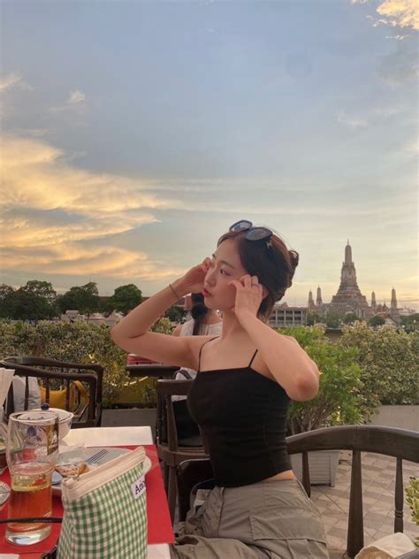 림다링 7月 여자둘•셋 태국 방콕 6박7일 자유여행💕 04 방콕 2일차 2 왓아룬뷰 식당 촘아룬 카오산로드 로컬 전신