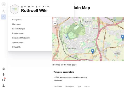 Map Overlaying Menus Issue StarCitizenTools Mediawiki Skins Citizen GitHub
