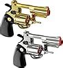 Revolver Toy Gun With Holster Silver Soft Bullet Western