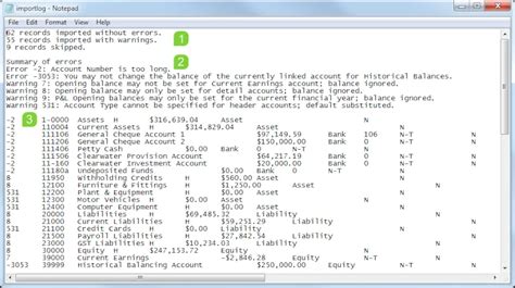 Myob Business Importing And Exporting Data Import Error Log