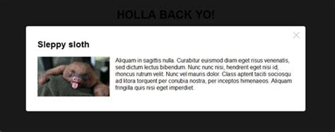 Free Css Html Popup Modal Window Dialog Box Freshdesignweb