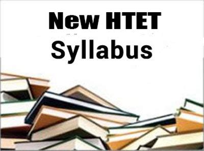 HTET Syllabus For TGT PGT PRT Level 1 2 3 PDF Free Download
