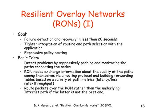Ppt Reliability And Resilience In Data Communication Networks