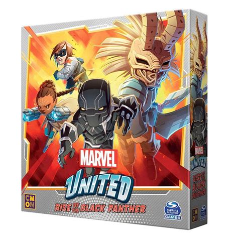 Cmon Marvel United Rise Of The Black Panther Board Game The Game Steward