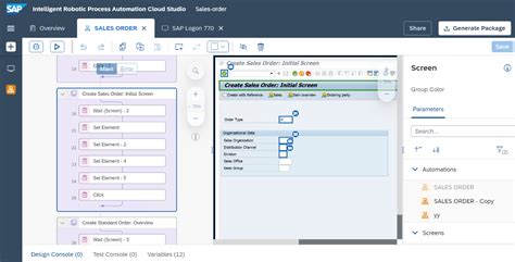 Sales Order Creation With Sap Intelligent Rpa Int Sap Community