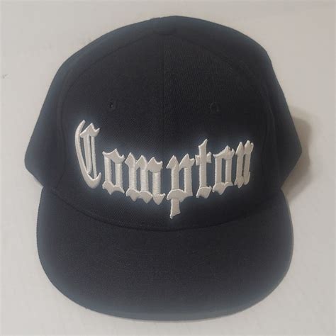 Compton Nothing Nowhere Brand Old English Embroidered Gem