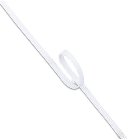 Elastik 4mm Hvid 5m Standard Elastik Stofandstildk