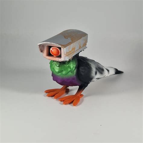 Pidgeon Camera Arttoy Etsy