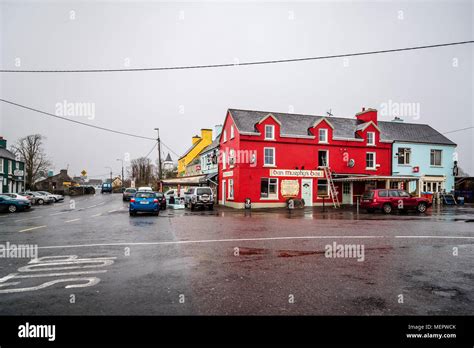 Sneem Ireland November 10 2017 Picturesque And Colorful Houses And