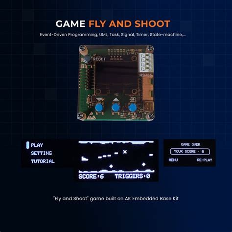 Fly And Shoot Game Built On Ak Embedded Base Kit