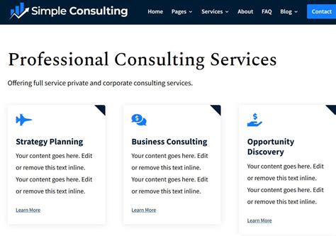 Simple Divi Consulting Wordpress Theme Wp Solver