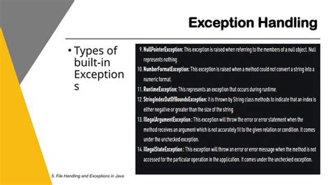 Module 5ch1 File Handling And Exceptionpptx