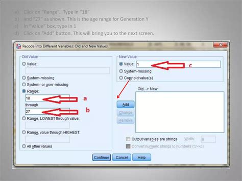 Recode Age Variable In Spss Pptx