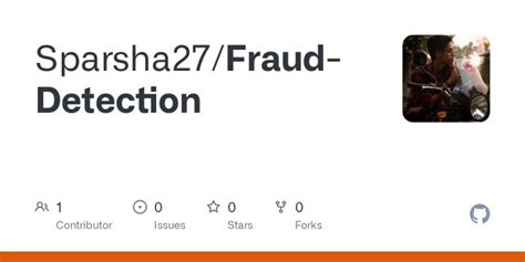 Sparsha Mukherjee On Linkedin Github Sparsha27fraud Detection