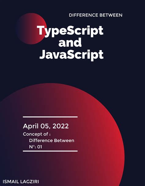 ismail lagziri on linkedin differences between javascript typescript