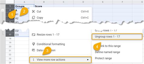 How To Group Rows And Columns In Google Sheets Spreadsheet Daddy