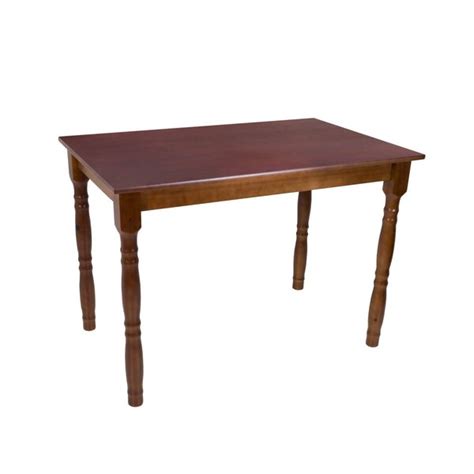 Mesa Retangular Madeira Maciça Dalas Imbuia Leroy Merlin