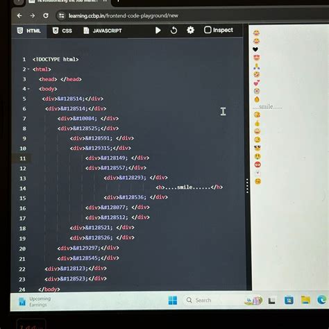 Mohan Gurram On Linkedin Day6 Html Code Ccbp Nxtwave