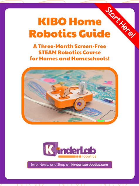 Robot Coding Toy Use KIBO At Home KinderLab Robotics