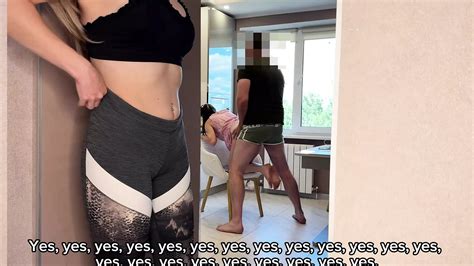 Hot Stepmom Pounced On Me And Fucked Me After My Sex With Girlfriend Russian Amateur With Talk