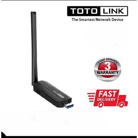 Totolink A2100ua Ac1300 Wireless Dual Band Usb Adapter Shopee Malaysia