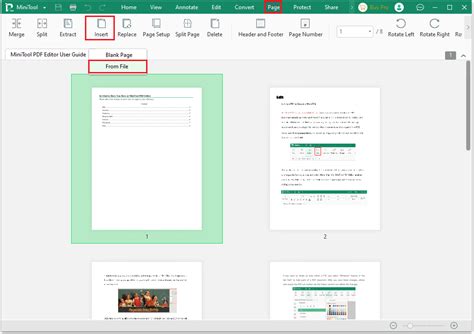 A Full Guide For You To Add Pages To Pdf Via Minitool Pdf Editor