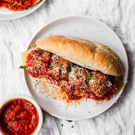 Meatball Sub Sandwich Recipe Dinner Then Dessert