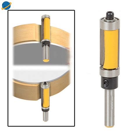 1 4 Inch Shank Pattern Flush Trim Router Bit Top And Bottom Bearing Router Bit MM Shopee