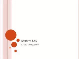 Ppt Introduction To Css Powerpoint Presentation Free Download Id