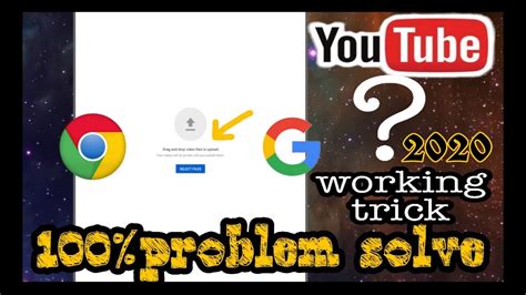 How To Remove Youtube Uploading Video Problem In Chrome Youtube
