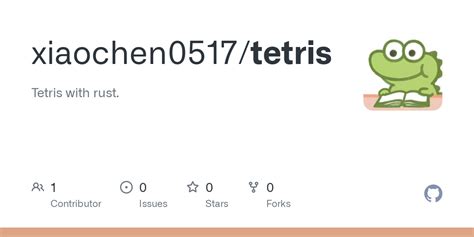 GitHub Xiaochen Tetris Tetris With Rust