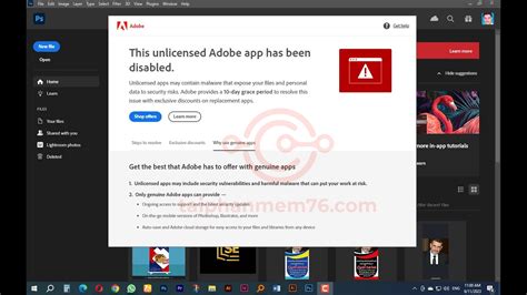 Hướng Dẫn Fix Lỗi Adobe Không Sử Dụng Được “this Unlicensed Adobe App