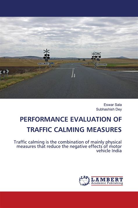 Performance Evaluation Of Traffic Calming Measures 978 620 7 45961 2 9786207459612 620745961x