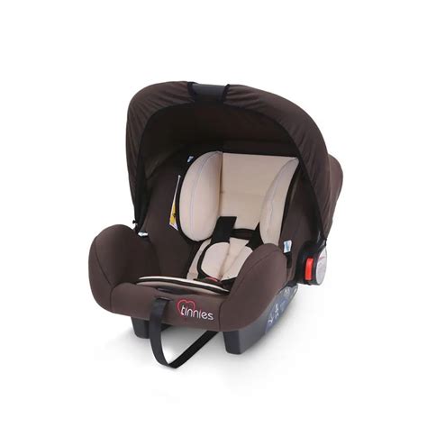 Tinnies Carry Cot Car Seat Brown Safe And Comfortable Travel Purejoypk