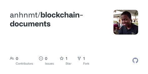 GitHub Anhnmt Blockchain Documents