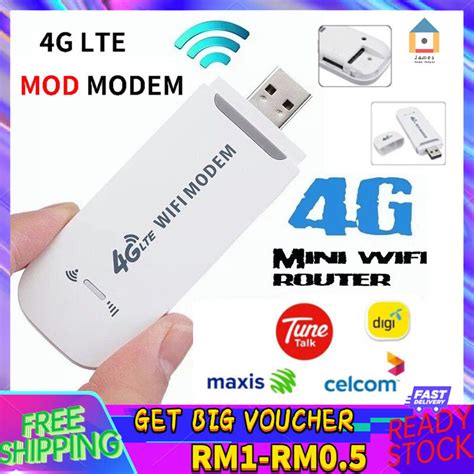 4G Modem Router Unlocked Bypass Unlimited Hotspot Portable WIFI Router Sim Card 4G Hotspot Modem