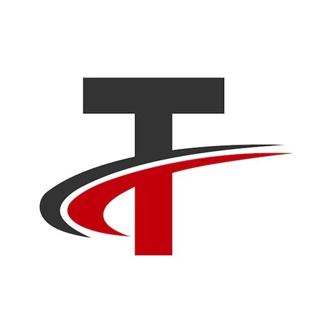 마케팅 및 금융 사업 초기 T 로고 타입 기호를 위한 문자 T 로고 디자인 프리미엄 벡터
