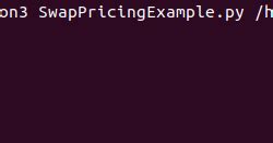Path Python Creating QuantLib Swap Transactions Using JSON Deserialization