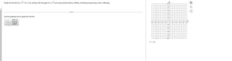 Solved Graph The Function Fxx26x5 By Starting With The