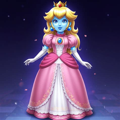 Request Princess Peach Blue Skin Images By Longskirtworld On Deviantart