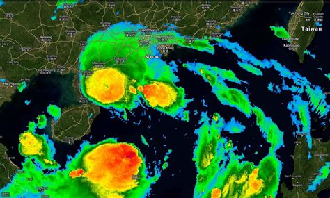 Hong Kong En Alerte Signal 8 Avec Le Passage De La Tempête Tropicale Wipha