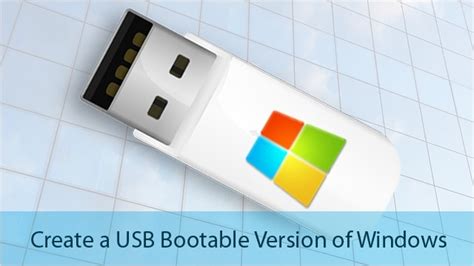 Create A Usb Bootable Windows Version With Winusb Maker