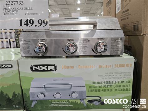2327733 Nxr Propane Gas Grill 24 000 Btu 149 99 Costco East Fan Blog