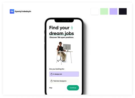 UI DESIGN JOB FINDER APP On Behance