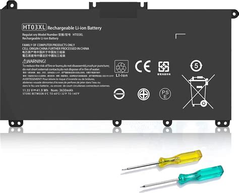 Bnd Ht03xl 3400mah L11119 855 Laptop Battery For Hp Pavilion 15 Cs 15